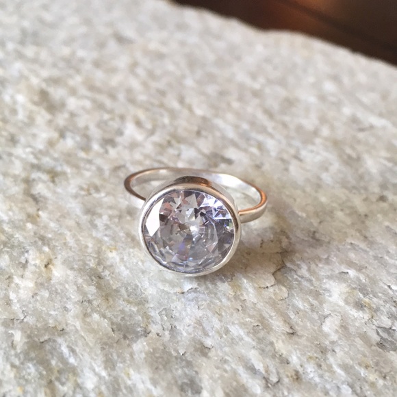 Silpada | Jewelry | Silpada Sterling Silver Cubic Zirconia Ring | Poshmark